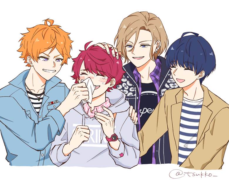 Four Seasons|月子的A3!满开剧团插画图片 | BoBoPic