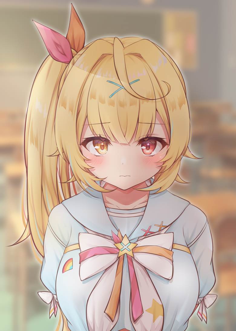 センパイって好きな人とかいるんですか|zky的彩虹社虚拟主播插画图片 | BoBoPic