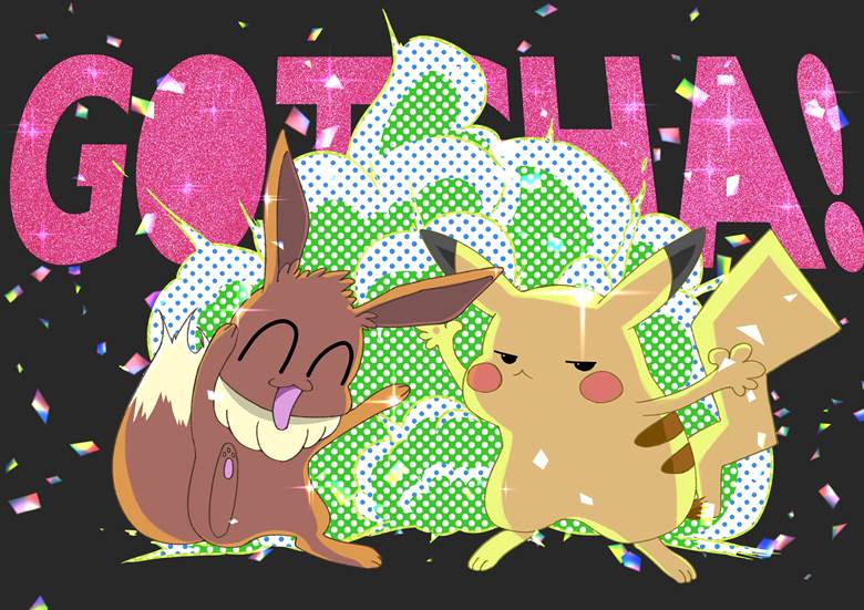 GOTCHA|〆2号的精灵宝可梦插画图片 | BoBoPic