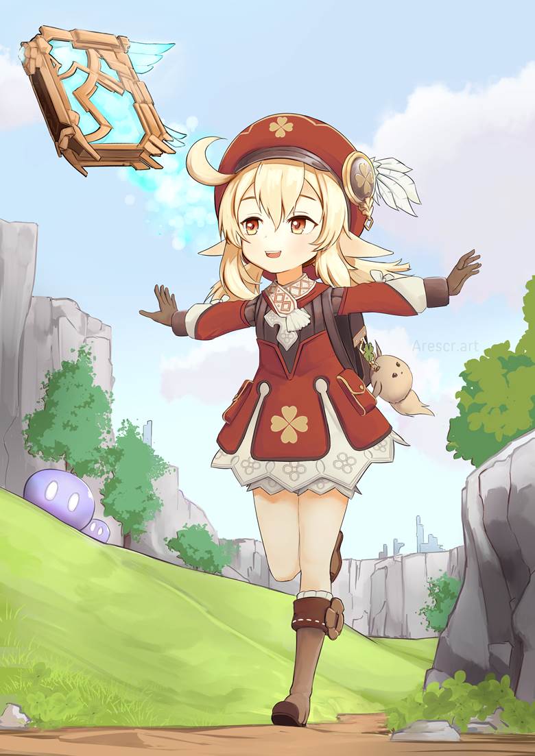 クレー Klee|Arescr的pixiv原神插画图片 | BoBoPic