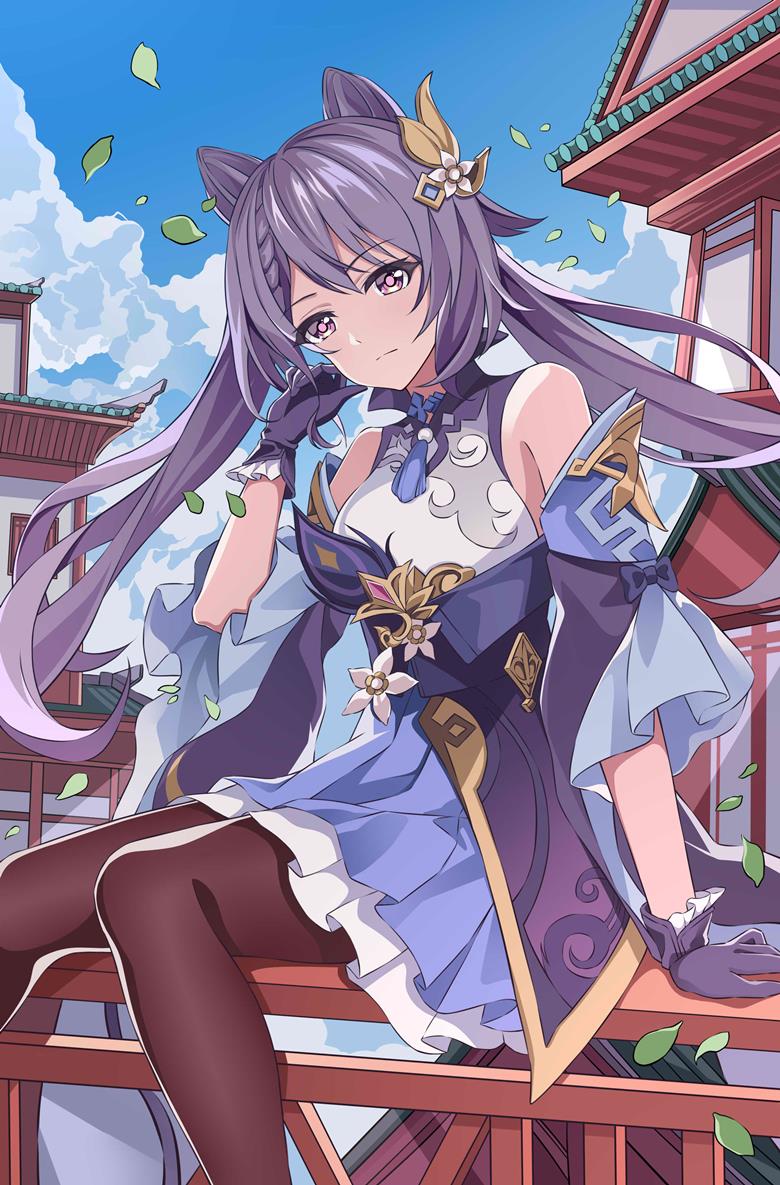 刻晴|梦美sanman的刻晴插画图片 | BoBoPic