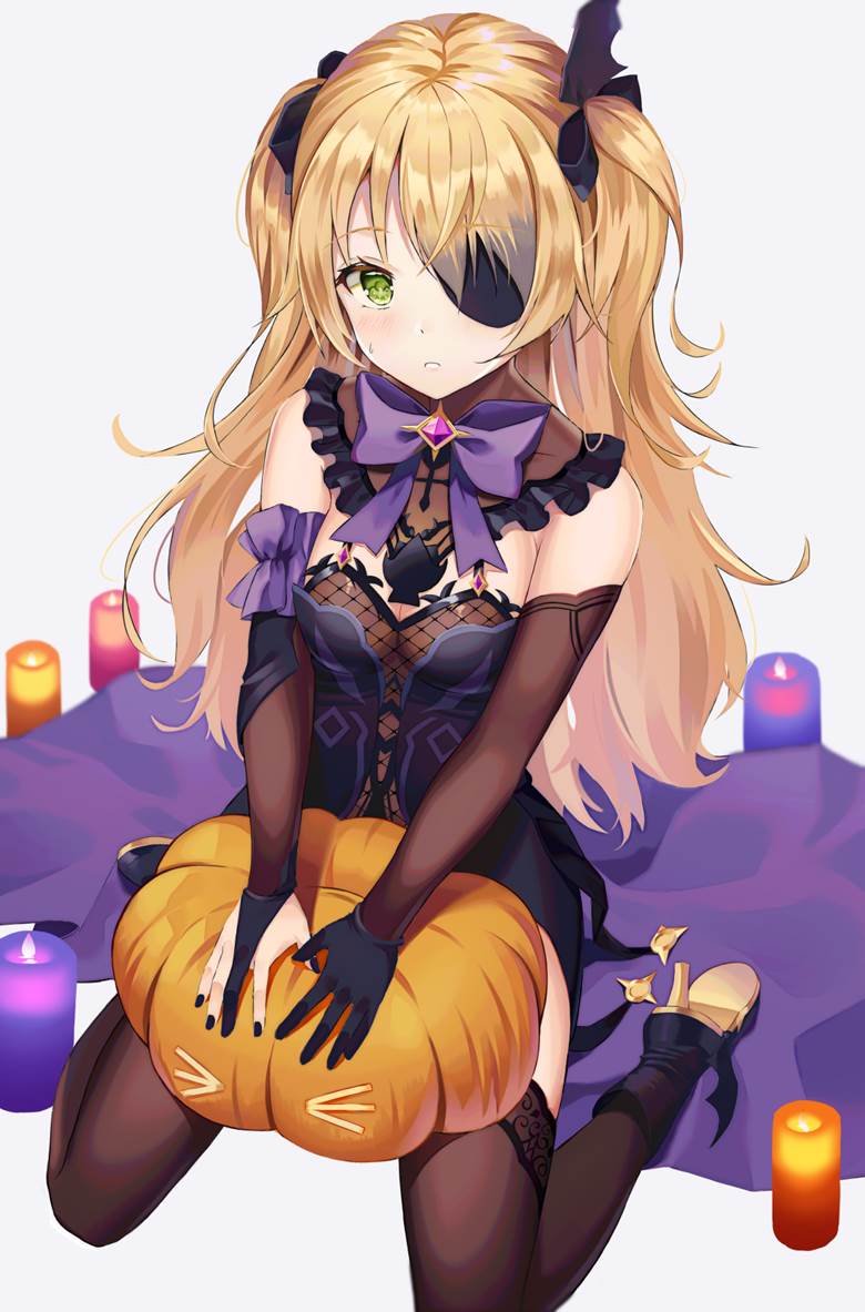 ハロウィン|HYONEE的原神插画图片 | BoBoPic
