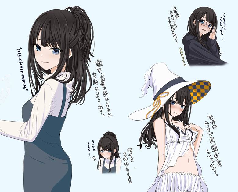 灯织|りょうた的背心裙少女插画图片 | BoBoPic