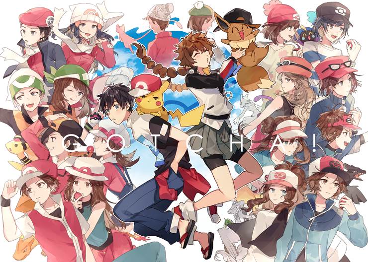 GOTCHA!|插画师的精灵宝可梦插画图片 | BoBoPic