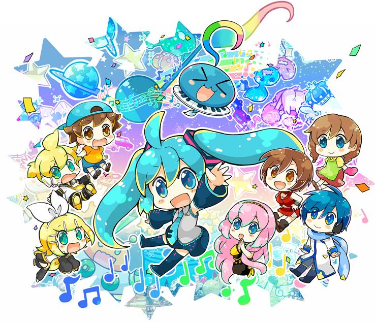 ミクコレメモリアル本DL版贩売中です|7：24的初音未来插画图片 | BoBoPic