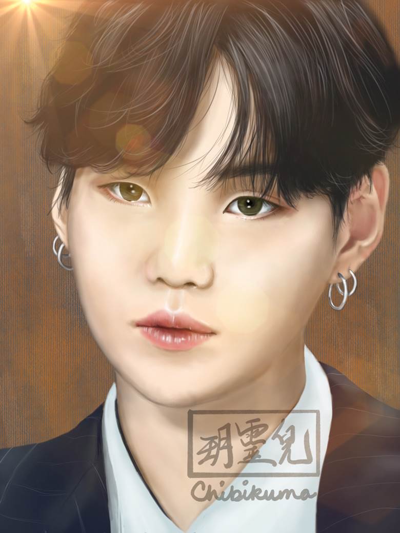 BTS Min SUGA|玥灵儿Chibikuma的防弹少年团pixiv插画图片 | BoBoPic