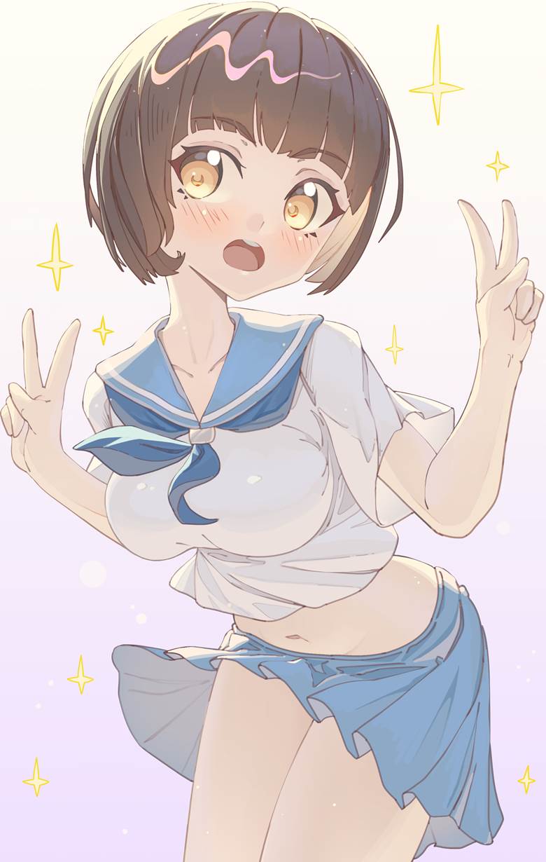 マコ|Yozora/よぞら的斩服少女插画图片 | BoBoPic