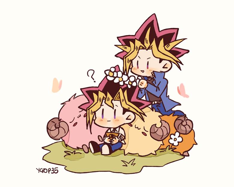 YGO 5|插画师Pi的城之内克也插画图片 | BoBoPic