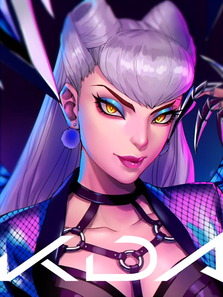 VILLAIN|插画师-N N-的伊芙琳插画图片 | BoBoPic