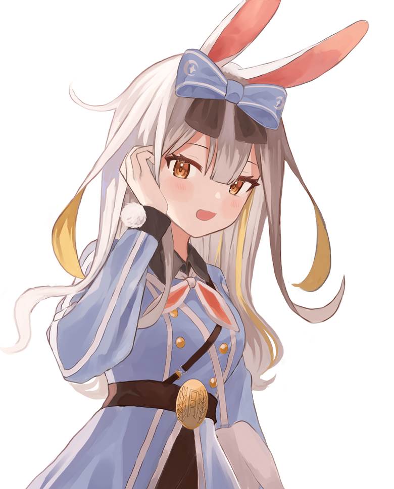 Himari Mochizuki,girl,animal ears,virtual YouTuber,bunny ears, - 湊おぢ'illustration - PixivBox