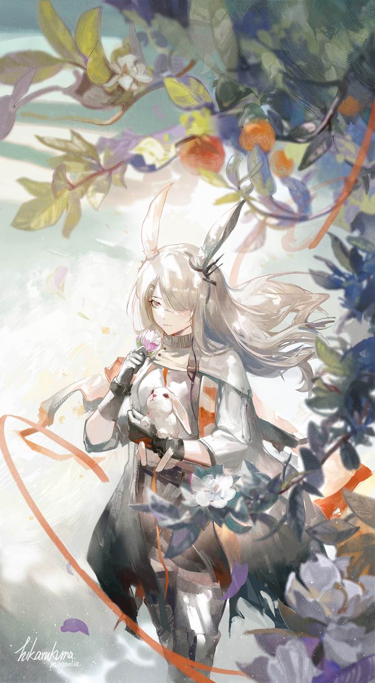 「昼」与「夜」.若不见风雪其二|插画师DaylightAllure的霜星插画图片 | BoBoPic