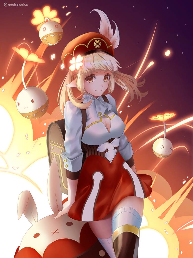 Big Klee|neekoneks的pixiv原神插画图片 | BoBoPic