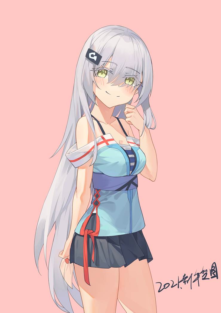 新年|插画师GK过客的美少女插画图片 | BoBoPic