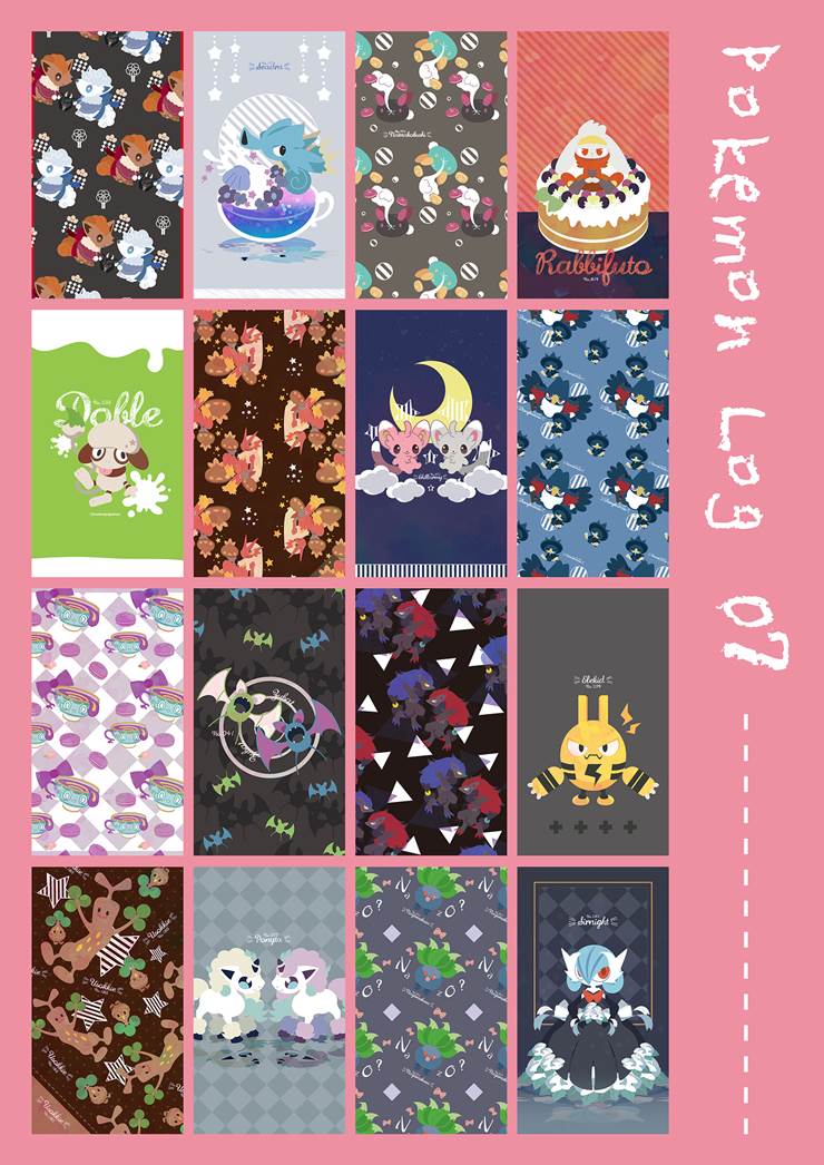 Pkmn★Log-07|插画师L（エル）的精灵宝可梦插画图片 | BoBoPic