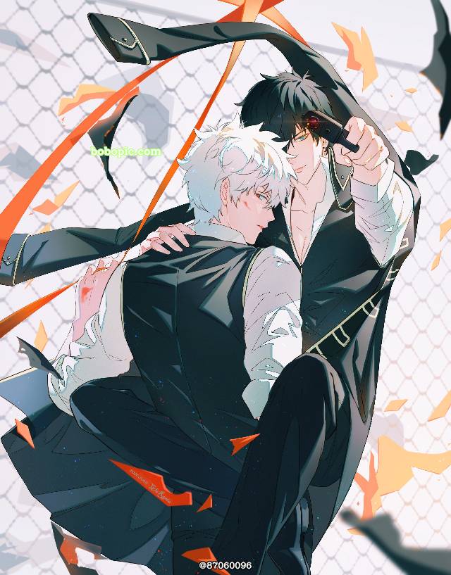 银魂,土方十四郎,坂田银时图片|尺寸2480x3169 | BoBoPic