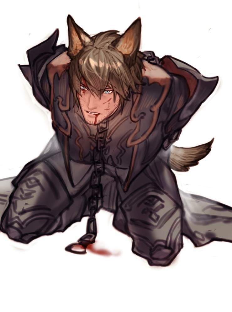 插画师颠茄浇水工的最终幻想FF14插画图片 | BoBoPic