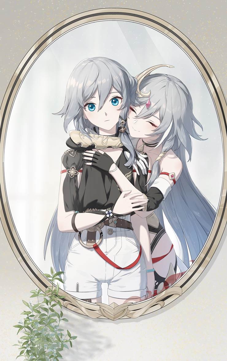 集性感与美貌于一身的《崩坏3》同人插画图片 | BoBoPic