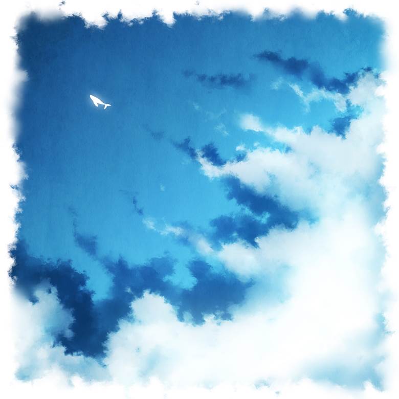 Sky Chase|ウララ的Pixiv风景壁纸插画图片 | BoBoPic