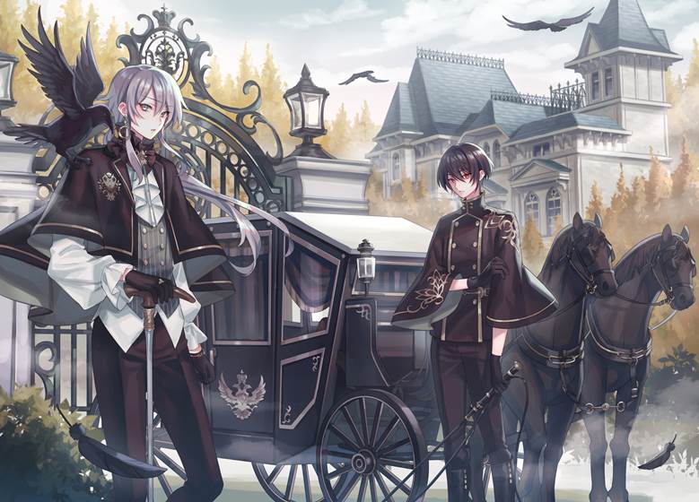 死神の来访|*zoff的帅哥插画图片 | BoBoPic