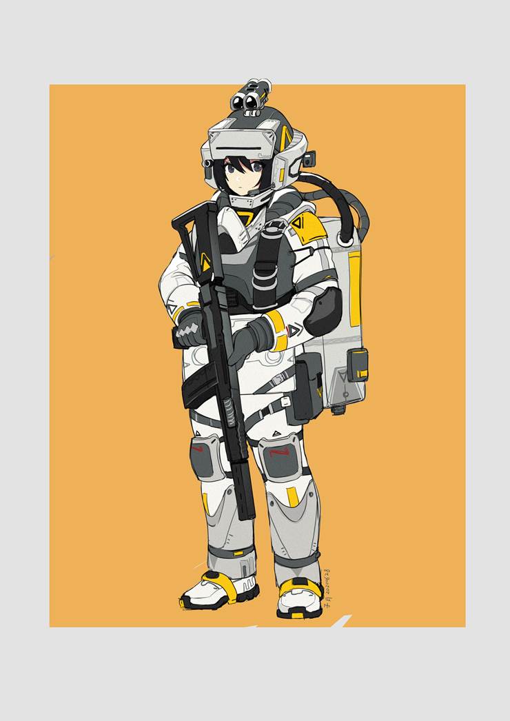 旧图|插画师CAROTA的科幻插画图片 | BoBoPic