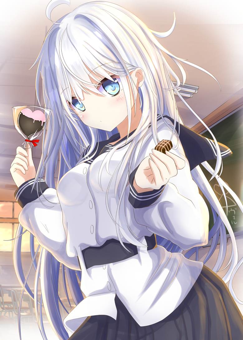 バレンタインヴェルちゃん|あるか＠2日目西G-25a的情人节Pixiv插画图片 | BoBoPic