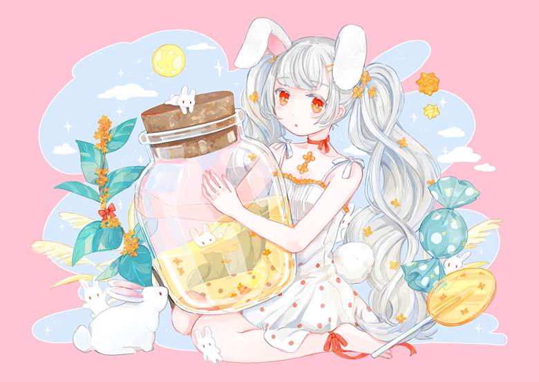 优しい金木犀の空気|YUtuKI的桂花插画图片 | BoBoPic