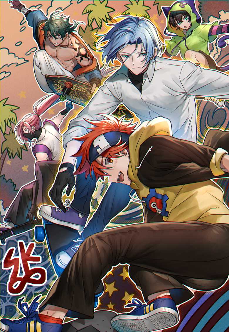 SK∞无限滑板Pixiv同人插画图片 | BoBoPic