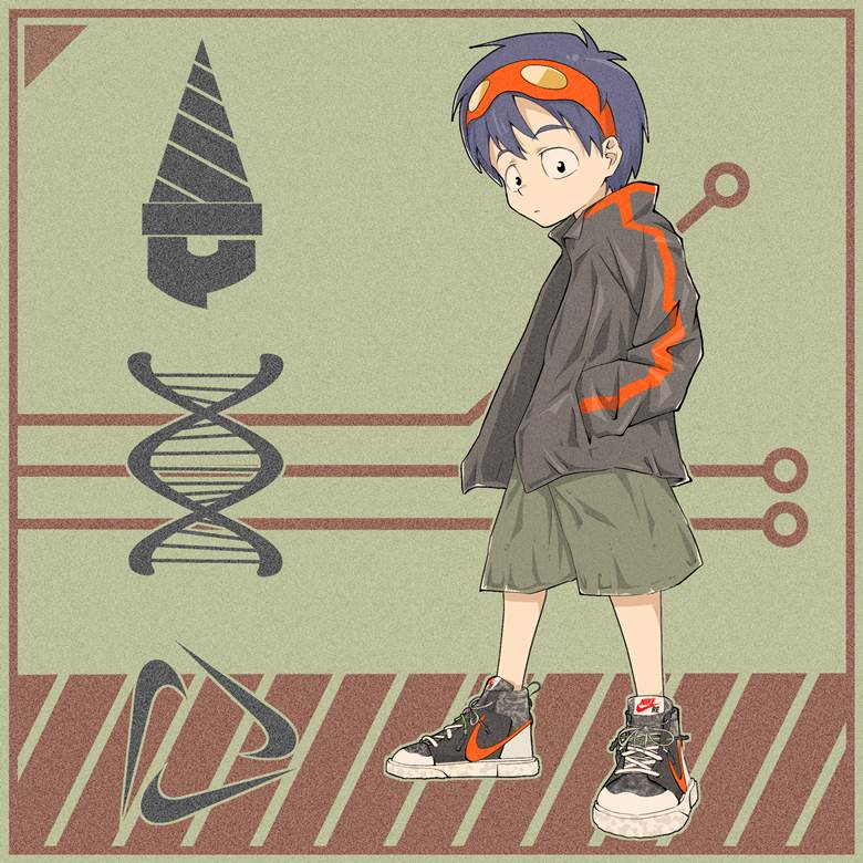 シモン|KEY的天元突破插画图片 | BoBoPic