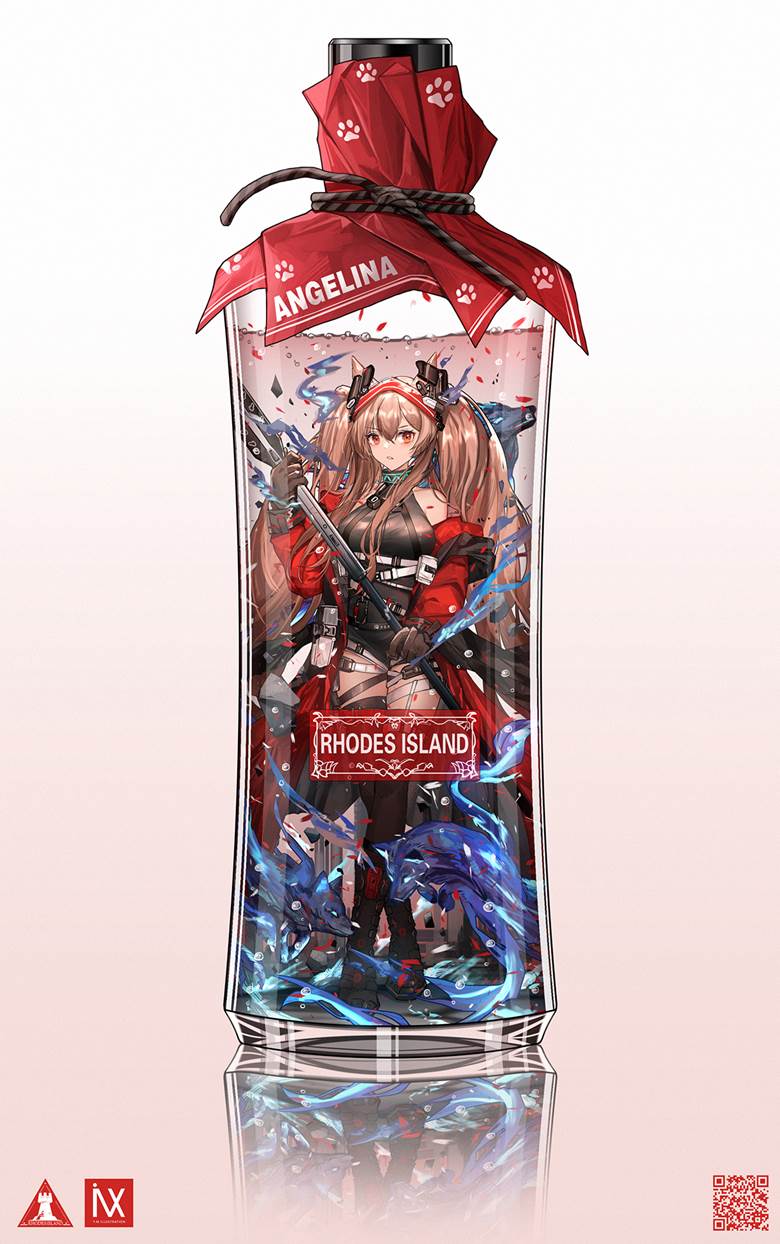 Angelina|幽木MIX的明日方舟插画图片 | BoBoPic