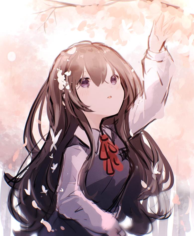 |MiyU的背心裙少女插画图片 | BoBoPic