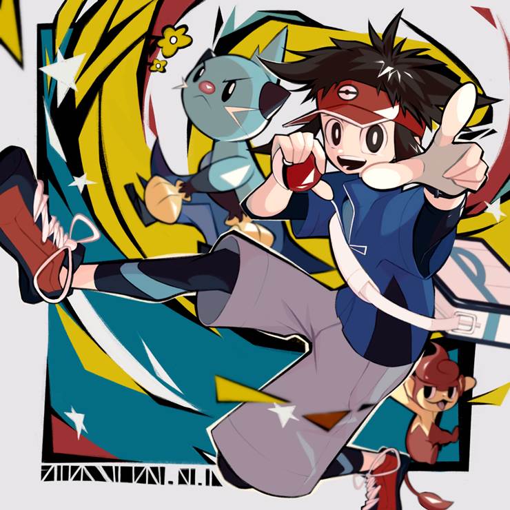 敬畏|插画师やまおとこ的共平插画图片 | BoBoPic