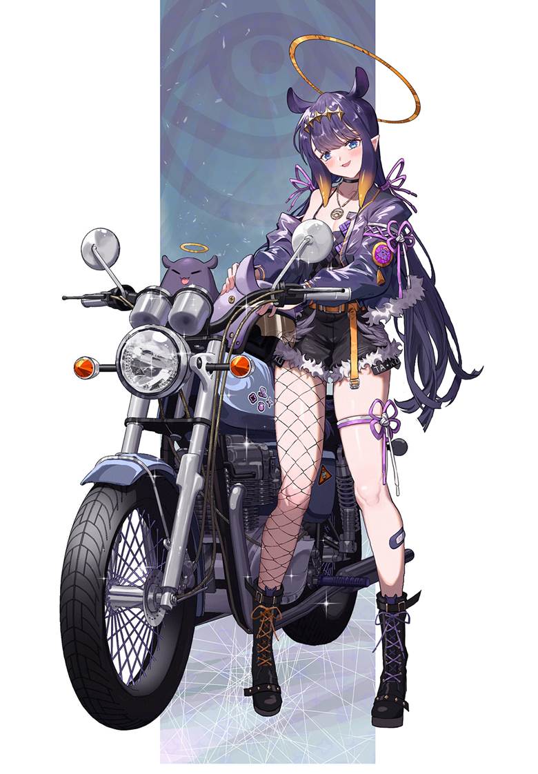 Ina & Motorcycle|CPCP的pixiv摩托车插画图片 | BoBoPic