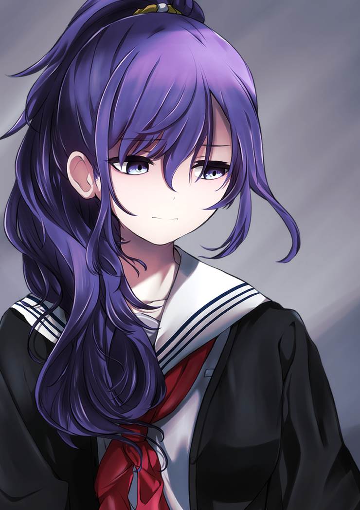 25时，在夜之电台|插画师ハリー的朝比奈真冬插画图片 | BoBoPic