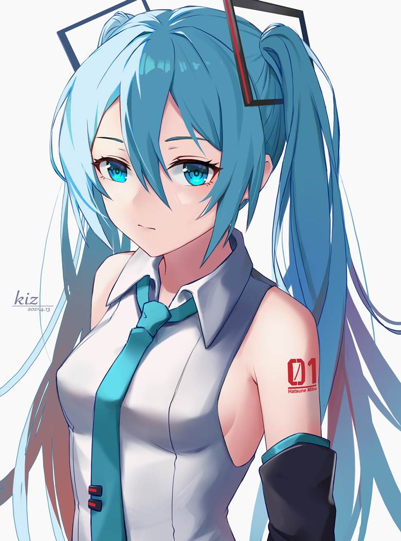 MIKU|Kiz丶MK的Pixiv美少女插画图片 | BoBoPic