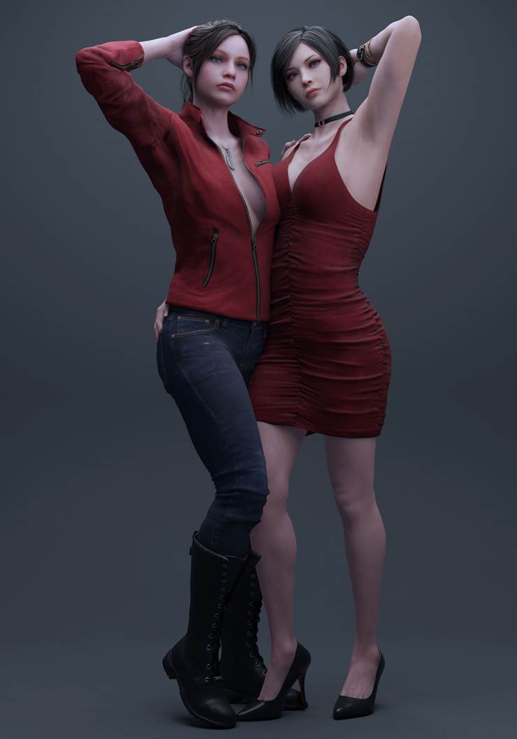 《生化危机》克莱尔·雷德菲尔德pixiv插画图片 | BoBoPic