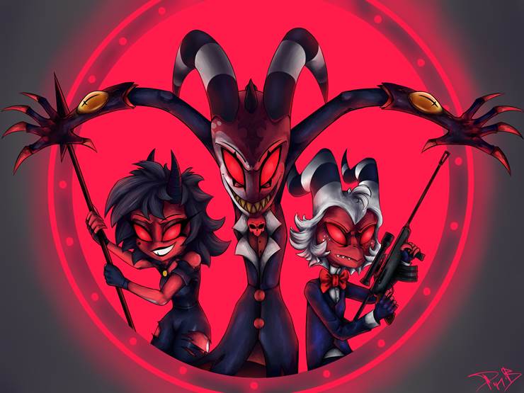 I.M.P.|插画师P'n'B的极恶老大插画图片 | BoBoPic