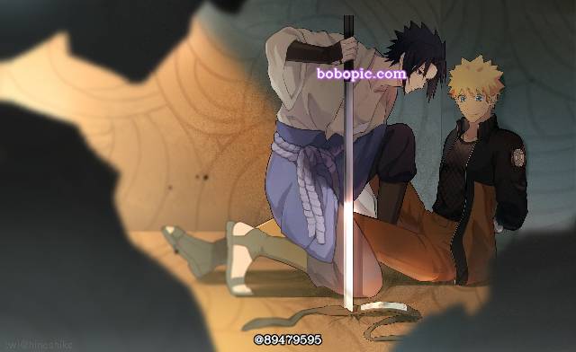 佐鸣,Naruto BL fanwork,宇智波佐助,漩涡鸣人,鸣人 or 火影, - 哂西Hine'illustration - PixivBox