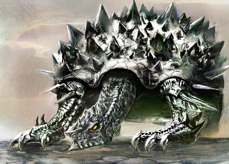 original,monster,kaiju,monster,turtle, - バイト'illustration - PixivBox