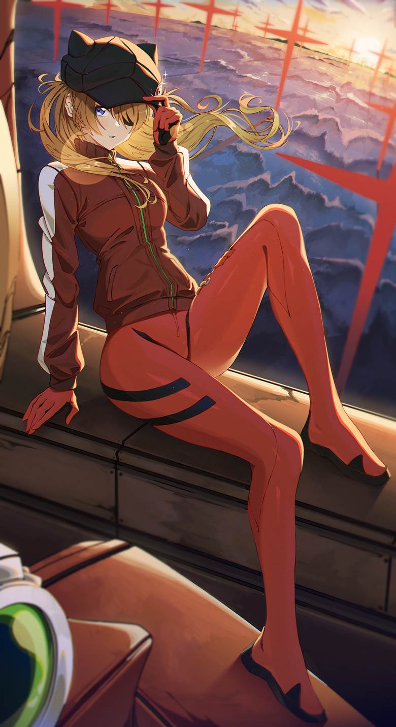 アスカ|Yozora/よぞら的新世纪福音战士EVA插画图片 | BoBoPic