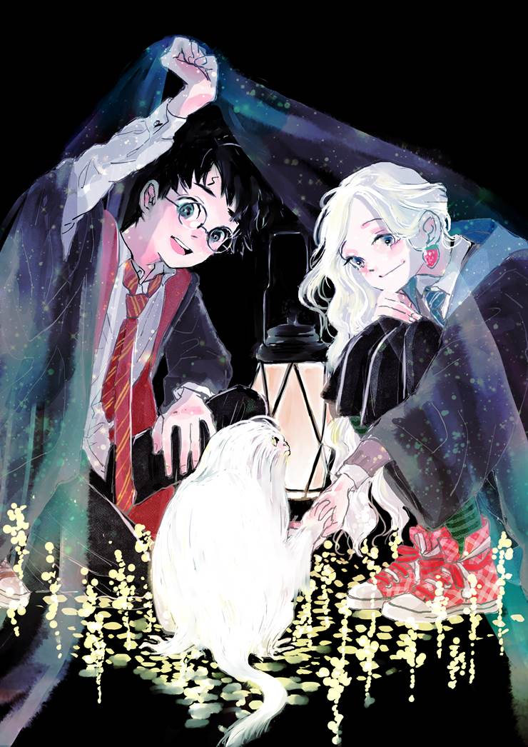 《哈利波特》卢娜·洛夫古德pixiv插画图片 | BoBoPic