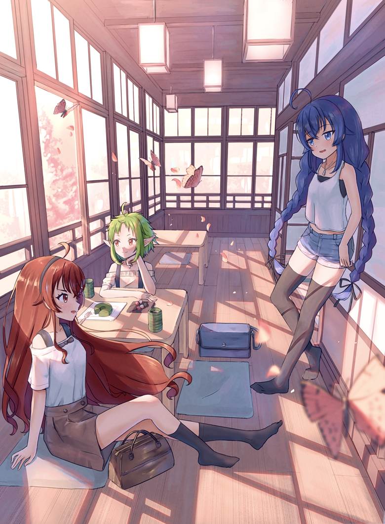 ティータイム|RayP的无职转生pixiv插画图片 | BoBoPic