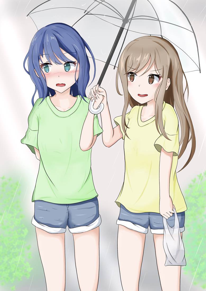 安达としまむら 梅雨のワンシーン Lui的安达与岛村pixiv插画图片 Bobopic