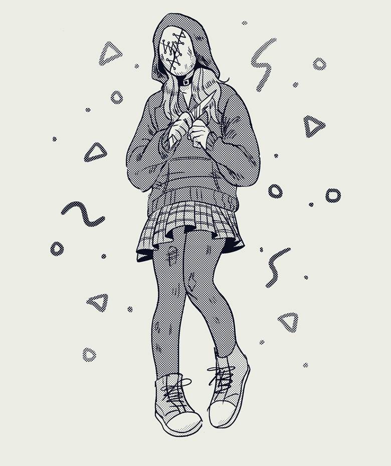 dbd诘③|插画师あおき的《黎明杀机》插画图片 | BoBoPic