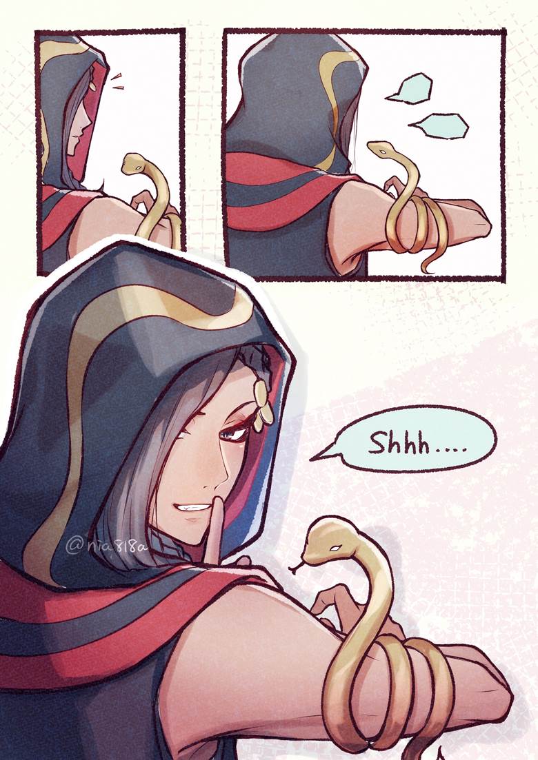 热砂の秘密|Nia。的扭曲仙境插画图片 | BoBoPic