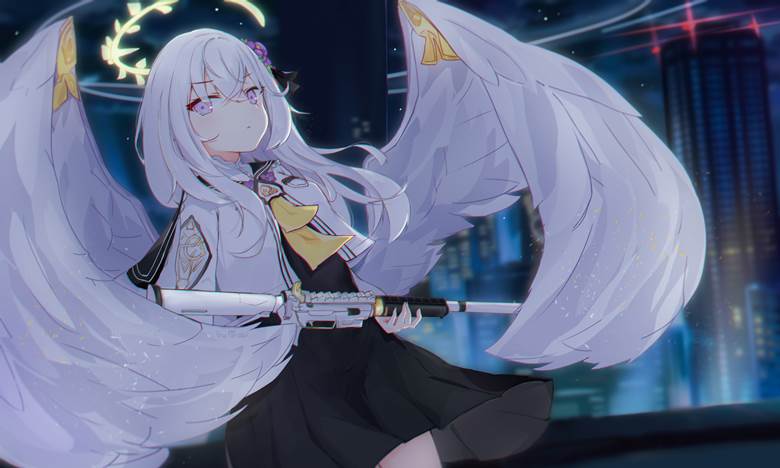 碧蓝档案|插画师带dai的白洲梓插画图片 | BoBoPic