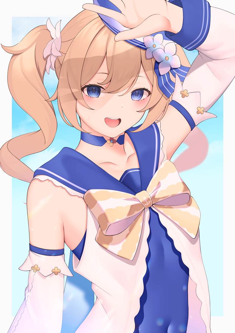 バーバラ|ene的泳装插画图片 | BoBoPic