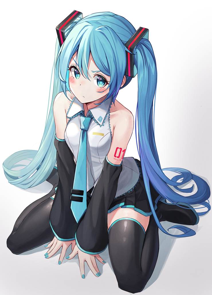Miku|Bib的这个初音真美好插画图片 | BoBoPic