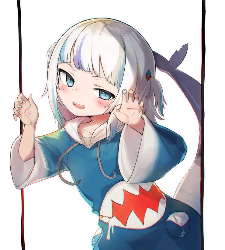 Gawr Gura|P站GawrGura图片，尺寸:1800x2000 | BoBoPic