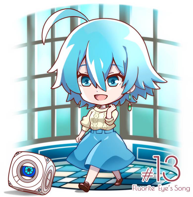 再投稿13话のヴィヴィとマツモト|早瀬ひろむSD绘的Vivy同人插画图片 | BoBoPic