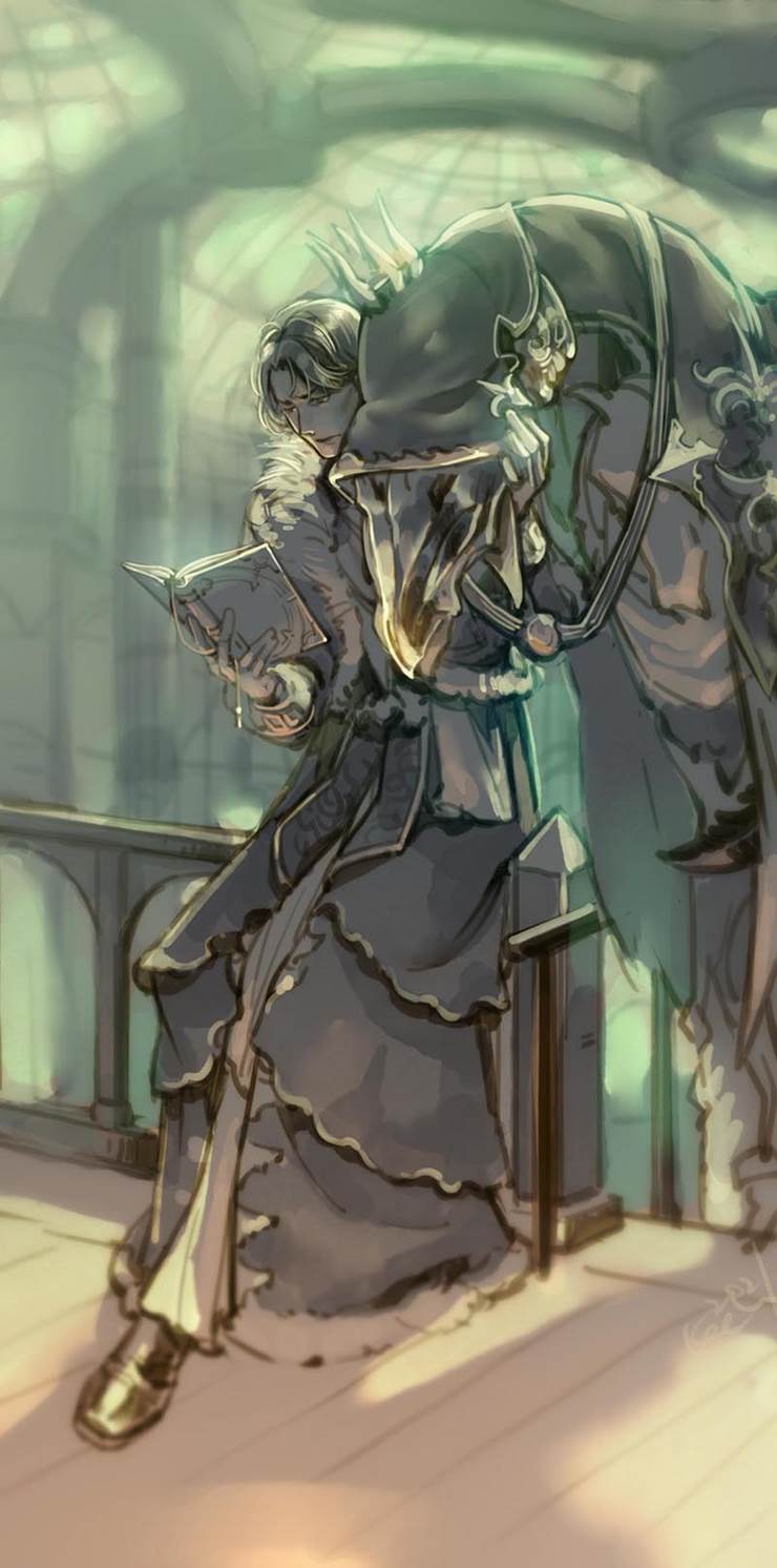 哈迪斯·伯德|插画师Koch的最终幻想FF14插画图片 | BoBoPic